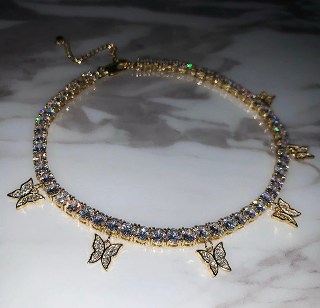 Little Butterfly Tennis Chain – MTO